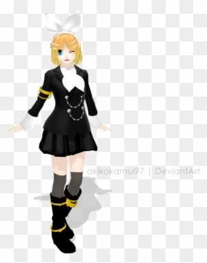 Pd Secret Police Kagamine Rin [update Dl] By Akikokamui97 - Police ...
